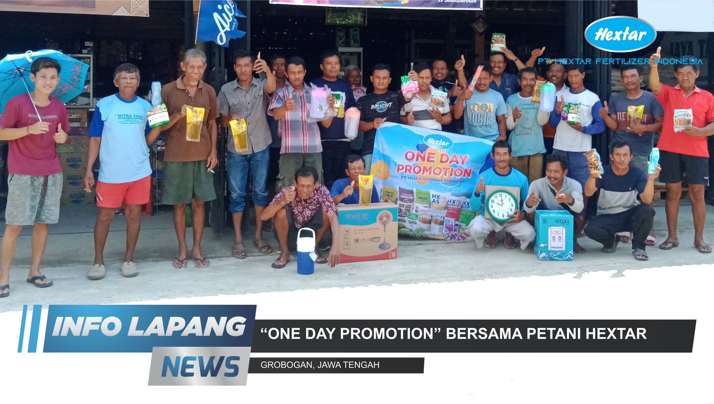 "ONE DAY PROMOTION" BERSAMA PETANI HEXTAR - DGW Fertilizer