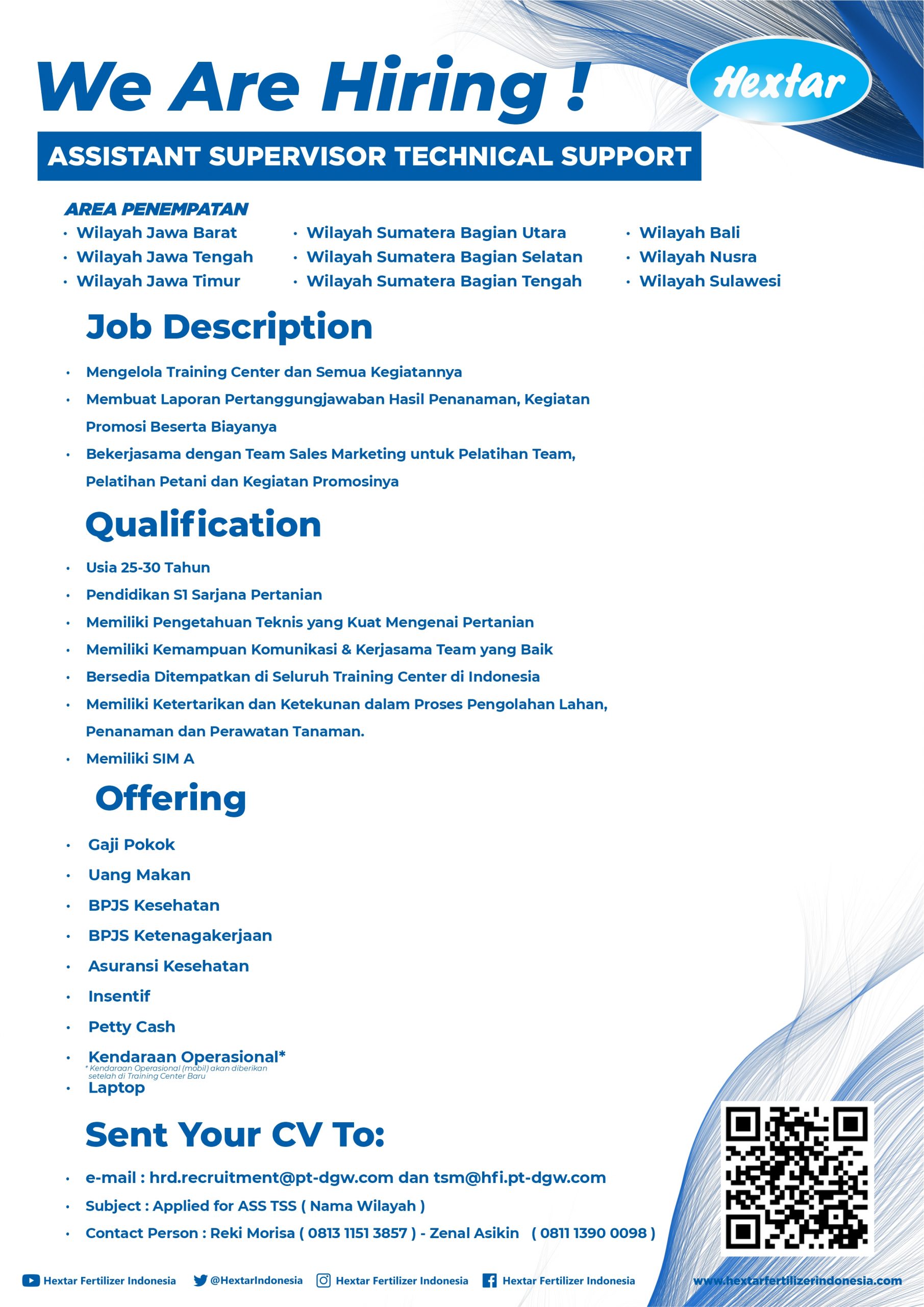 Lowongan Assistant Supervisor Technical Support DGW Fertilizer lowongan-assistant-supervisor-technical-support-dgw-fertilizer